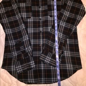 RUDE | Shirts | Rude Collared Button Down Long Sleeved Flannel | Poshmark
